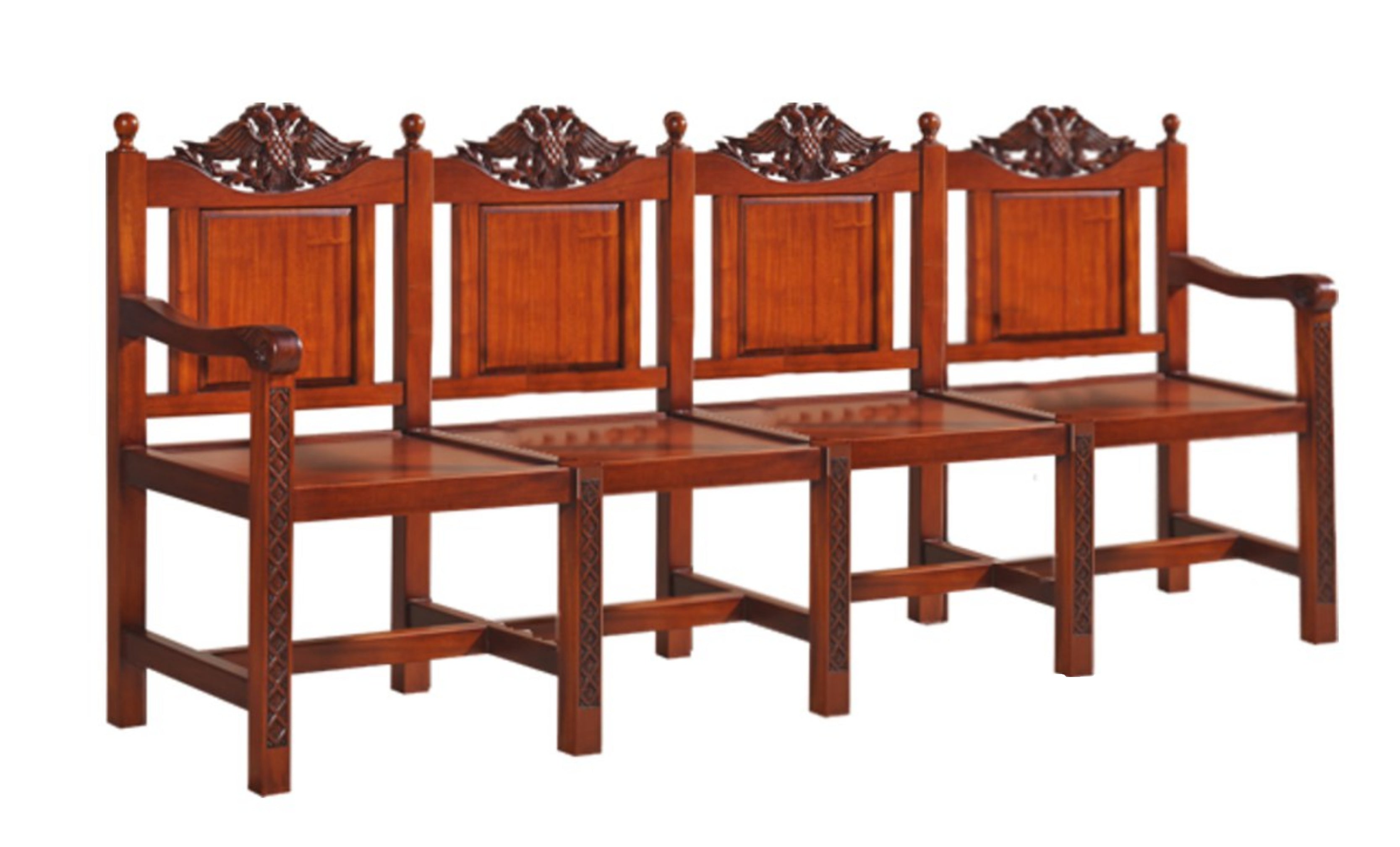 Faithful chair - Four seater Chair – Orthodox Church Furnishing